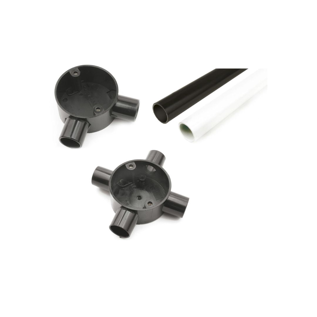 PVC Round Heavy Conduit & Accessories - EWS