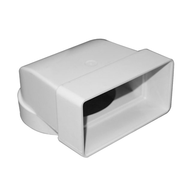 110mm x 54mm Female Elbow Connector with 100mm Spigot - EW Supplies