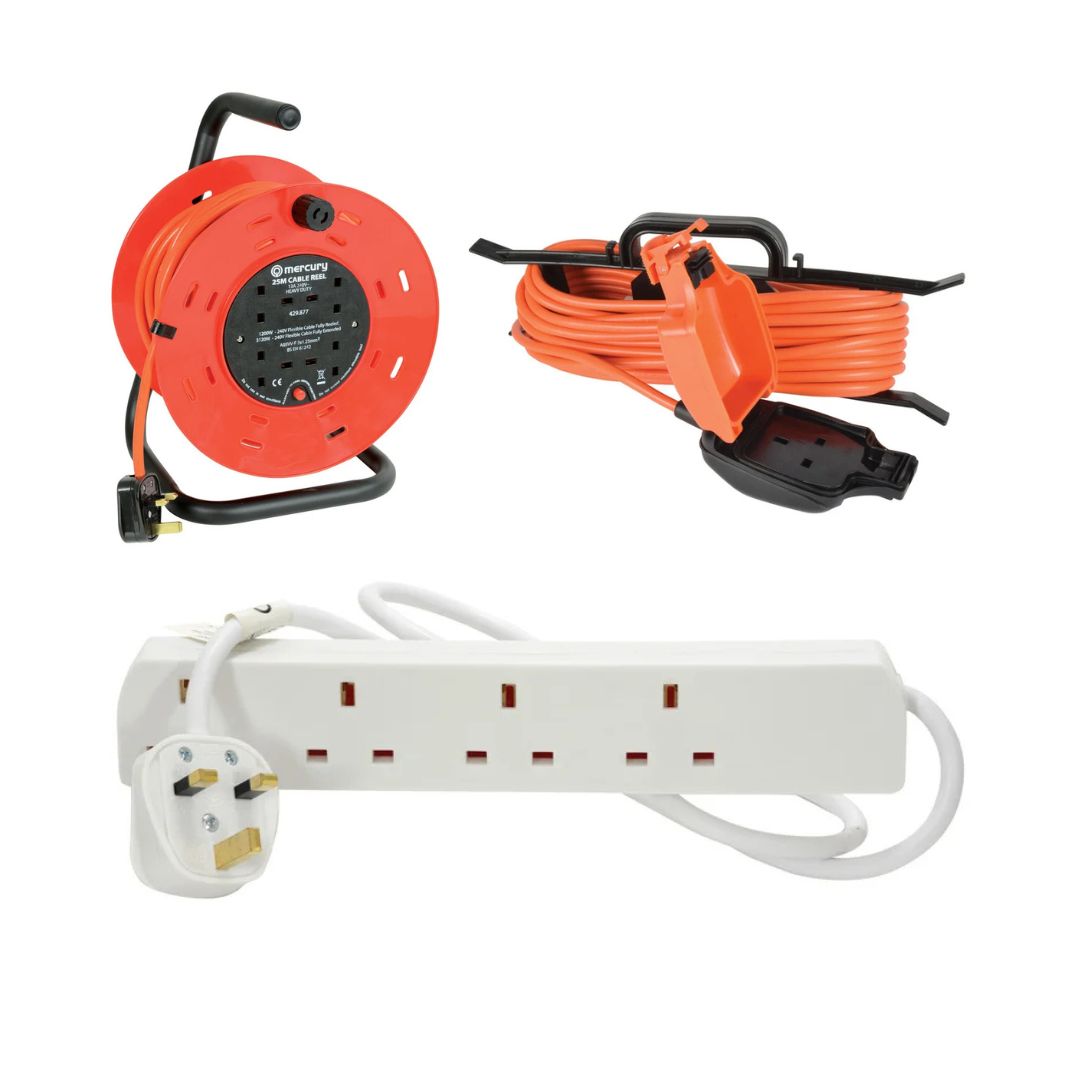 Extension Leads & Plugs | Heavy Duty & Outdoor Electrical Extensions UK