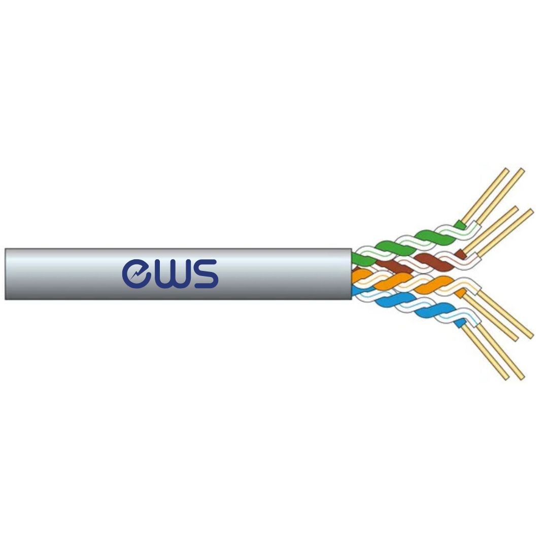 Economy Cat5e U/UTP Network Cable Grey 305m, 808.021UK